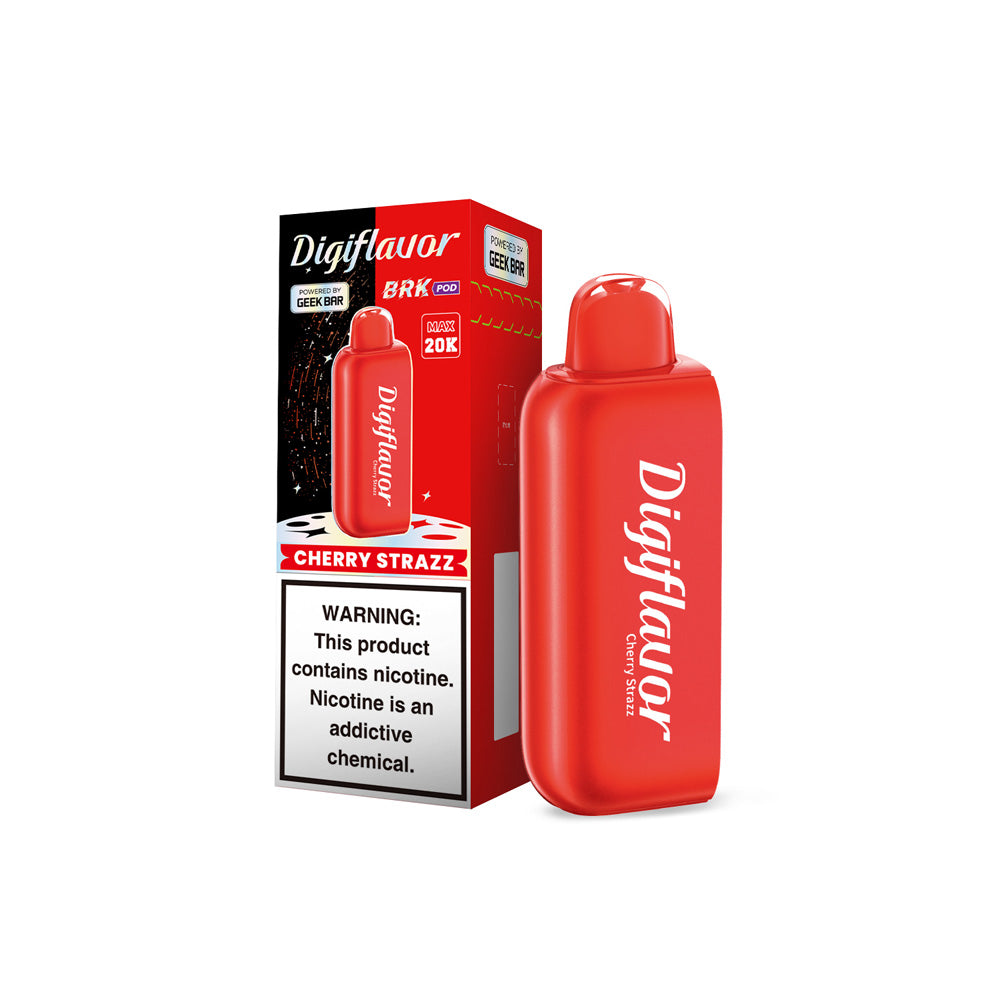 Cherry strazz Digiflavor BRK 20k Disposable Vape – GetDisposables